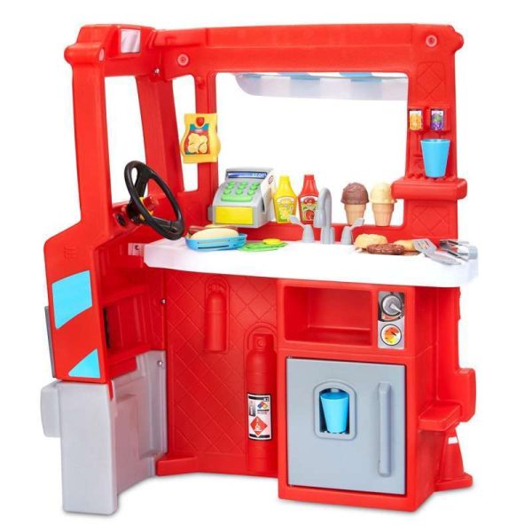 Little Tikes 2in1 Food Truck Kitchen - Red - Mamasewa.com