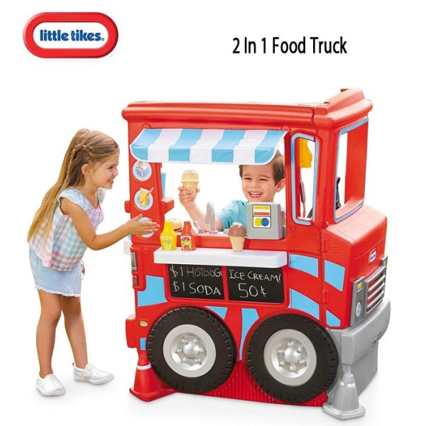 Little Tikes 2in1 Food Truck Kitchen - Red - Mamasewa.com