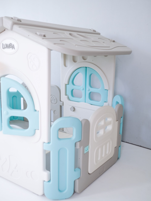 Lumba Playhouse Roof + Playmat Full Grey (Diskon Kondisi) - Mamasewa.com