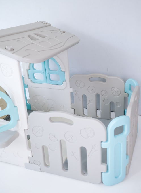 Lumba Playhouse Roof + Playmat Full Grey (Diskon Kondisi) - Mamasewa.com