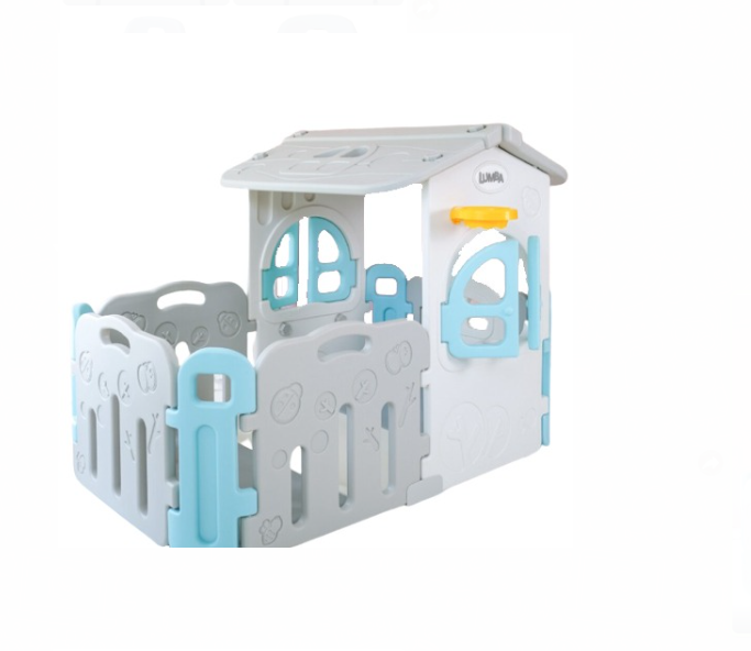 Lumba Playhouse Roof + Playmat Full Grey (Diskon Kondisi) - Mamasewa.com