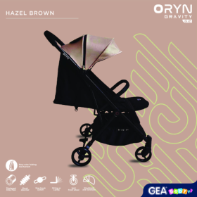 GEA Baby Oryn Gravity G2 Stroller - Hazel Brown - Mamasewa.com