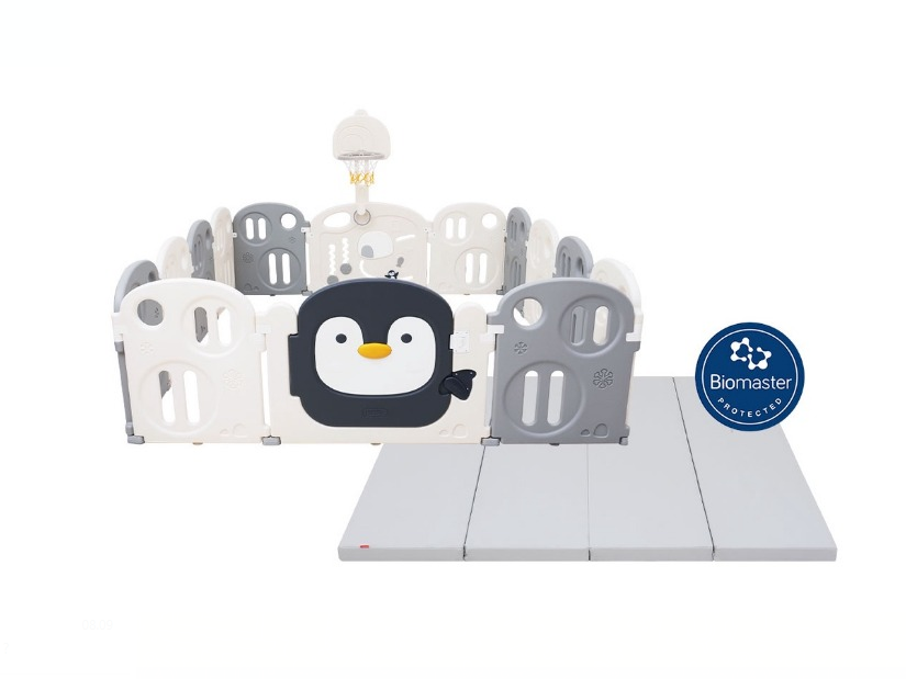 Lumba New Combo Penguin Fence Monochrome and Playmat 12+2 Kotak Full ...